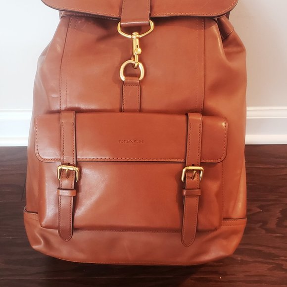 Coach | Bags | Coach Leather Backpack Brand New | Poshmark